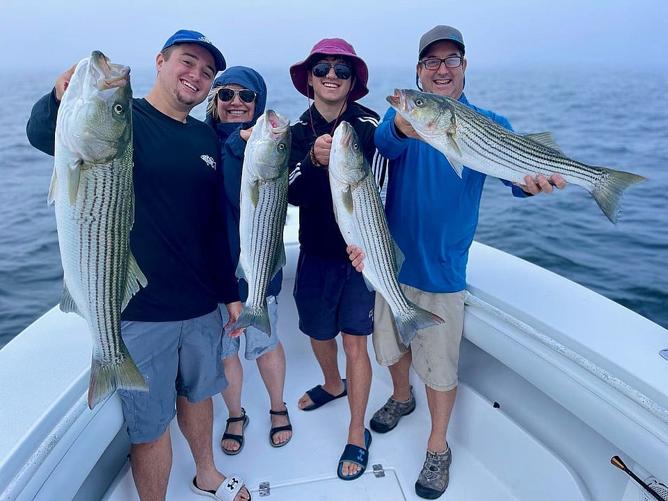 Half-Day Cape Cod Stripers Trip | Outguided