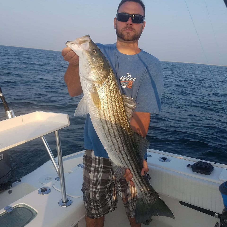 Full-Day Striped Bass Cape Cod Charter | Outguided